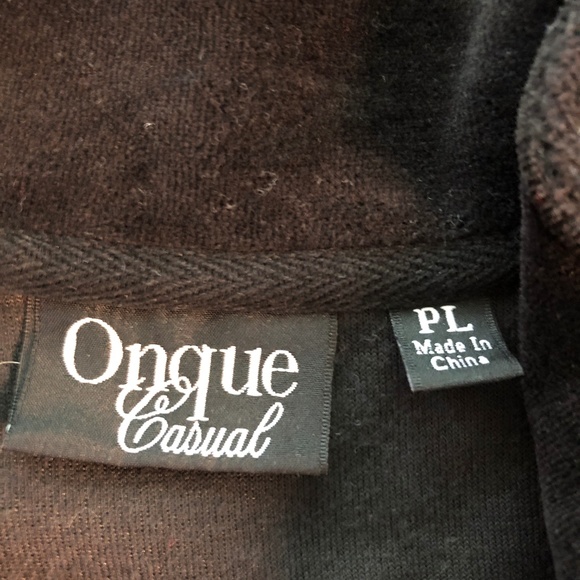 Onque Casuals | Sweaters | Onque Casuals Black Nicki Jacket | Poshmark